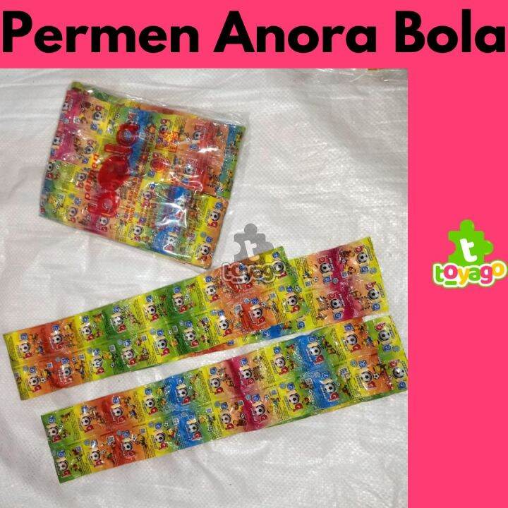 Permen Jadul Anora Bola 1 Pack Isi 4 renteng Grosir Murah | Lazada ...
