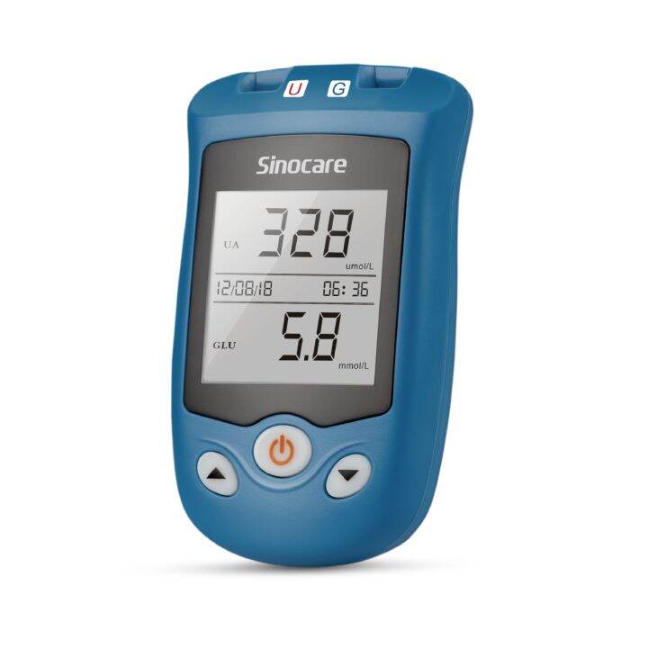 Sinocare Máy Đo Đường Huyết Và Axid Uric ( Gút) 2 Trong 1 Safe AQ UG ...