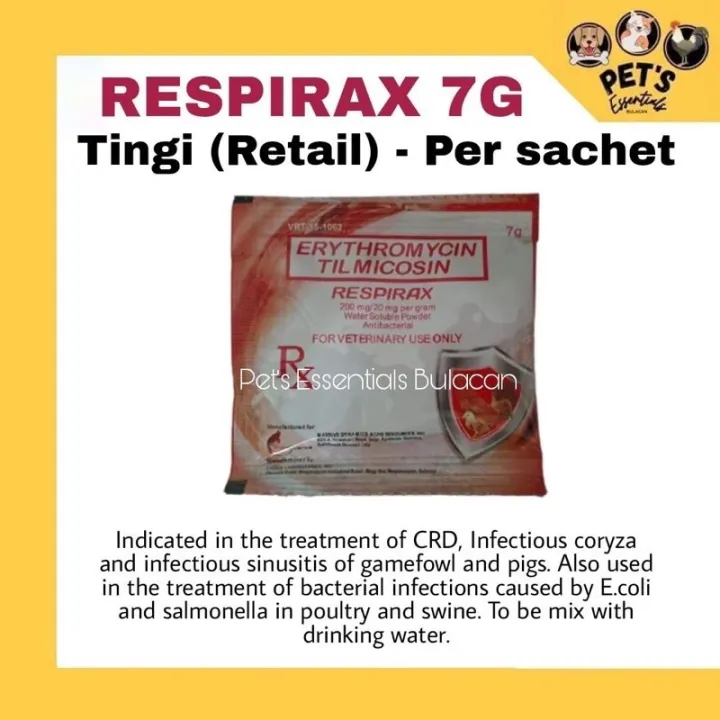 Respirax 7g Tingi (Retail) - Per sachet | Lazada PH