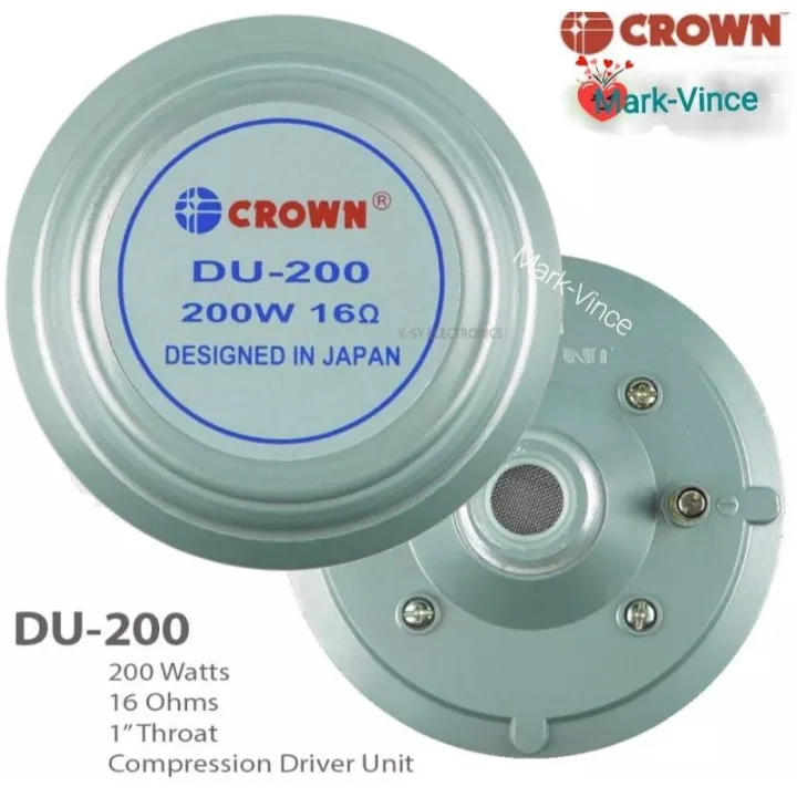 Crown DU-200 PA Driver Unit.... | Lazada PH