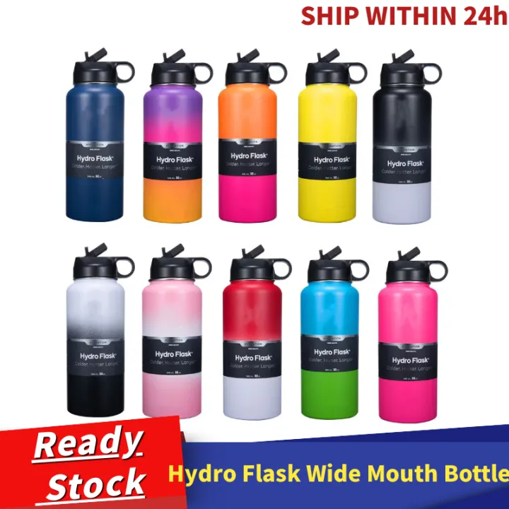 Hydro Flask (32 OZ/946ml) Wide Mouth Gradient water cup Sports bottle ...
