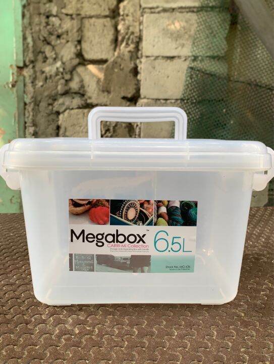 Megabox 6.5 liters storagebox | Lazada PH