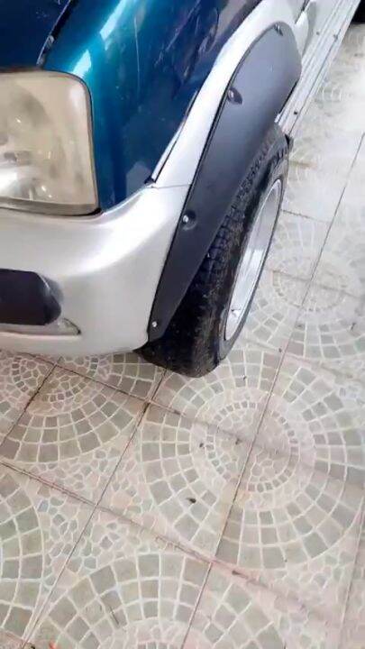PERODUA KEMBARA WHEEL ARCHES Tyre Fender Flares Wide Body Wheel Tire ...