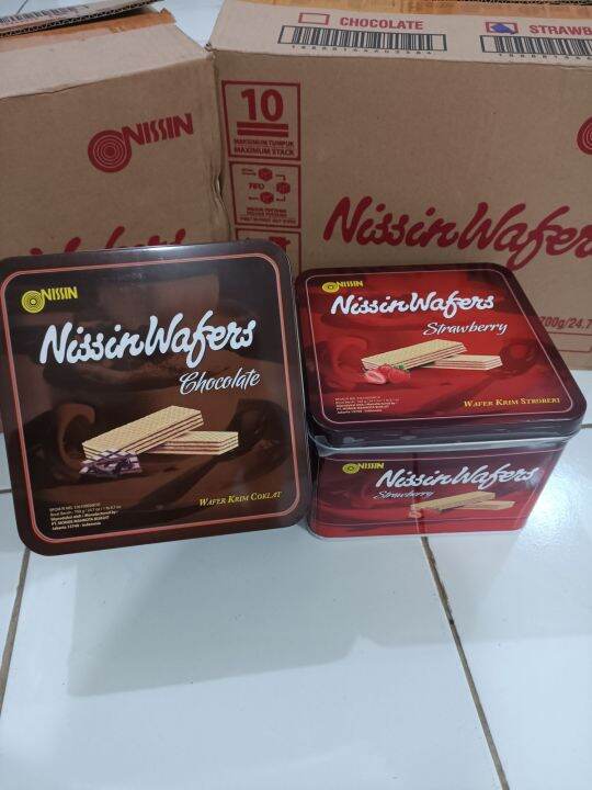 Nissin Wafers Krim Kaleng 700gram/Nissin Wafer Krim Kaleng 700gr | Lazada Indonesia