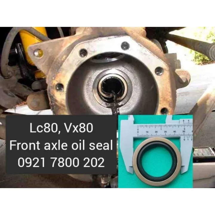 j80, Lc80, Vx80,1pc, front, axle oil seal, land cruiser, Karl cruiser ...