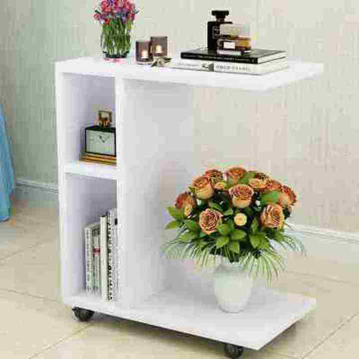 Side Table Mobile Small Coffee Table Simple Y Small Table Mini Corner ...