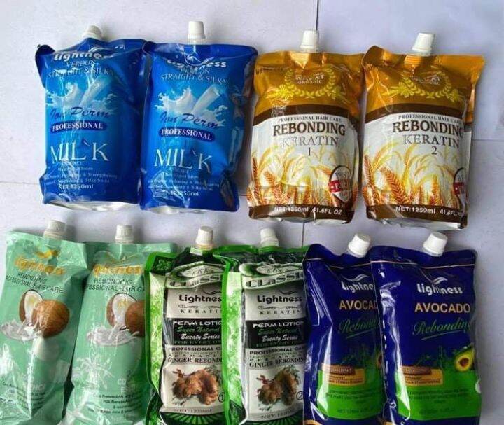 Lightness Rebonding Available Verdon Milk/Wheat/Coconut/Ginger/Avocado ...