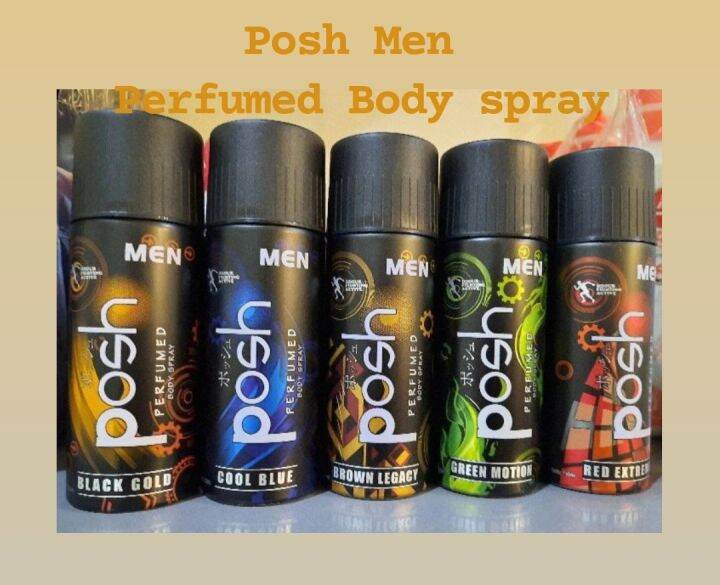 Posh Men Perfumed Body Spray | Lazada Indonesia