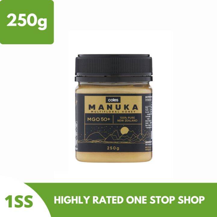 Coles Manuka Multifloral Honey MGO 50+, 250g | Lazada PH