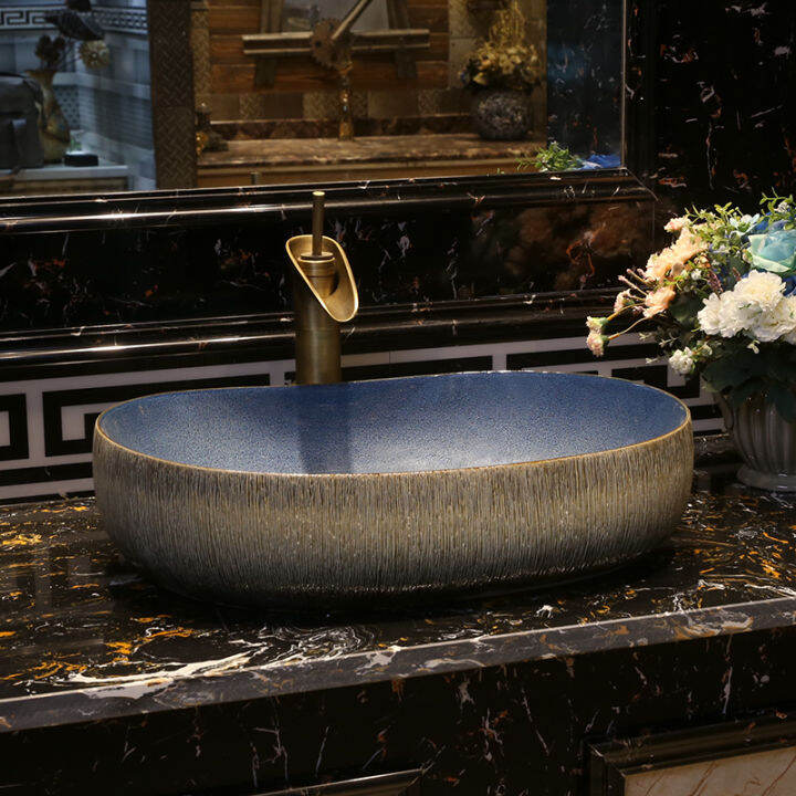 Table Basin Wash Basin Art Basin Oval Inter-Platform Basin Retro ...