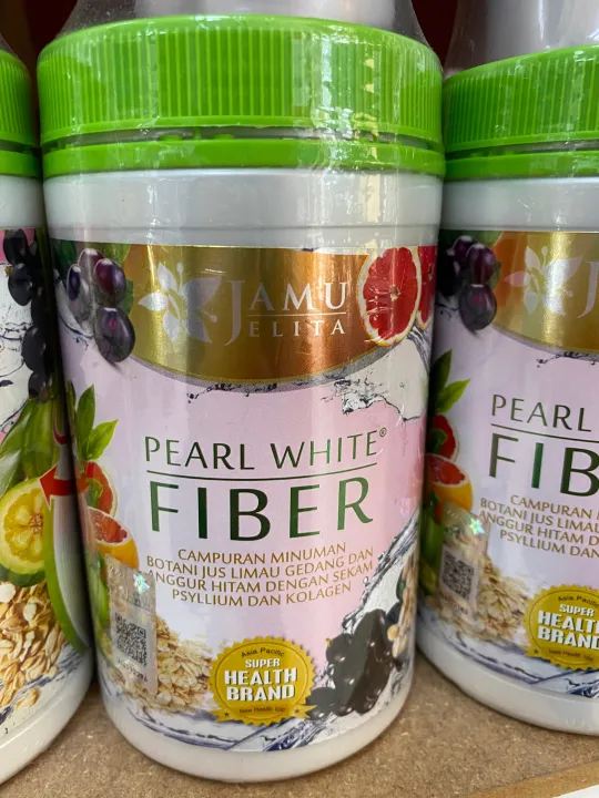 Jamu jelita pearl white fiber | Lazada