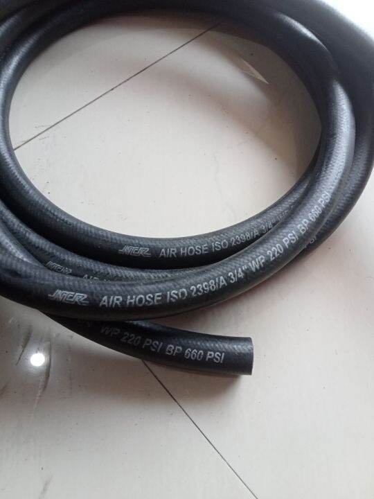 Selang Benang Dalam NCR AIR HOSE ISO 2398/A 3/4"WP 220 PSI BP 660 PSI ...