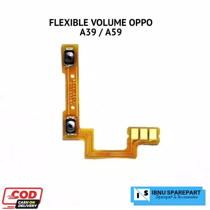Flexible Flexibel Volume Oppo A39 A57 - Fleksibel Fleksible Tombol Vol | Lazada Indonesia