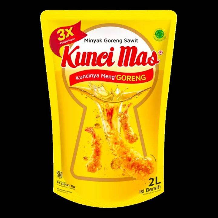 Minyak Goreng Kunci Mas 2L | Lazada Indonesia