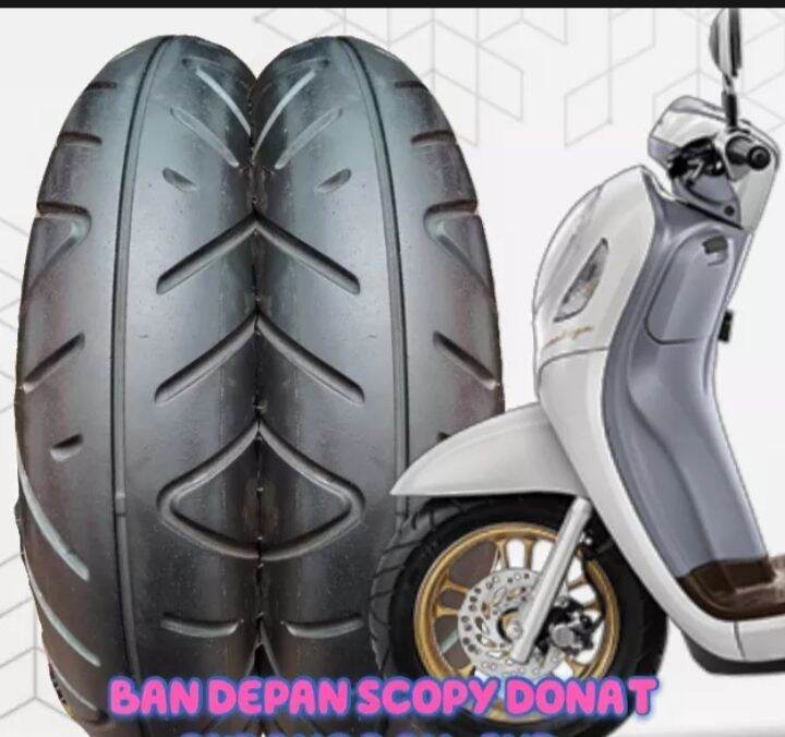 Ban tubles depan ring 12 uk 100/90 cocok untuk scoopy genio yamaha ...