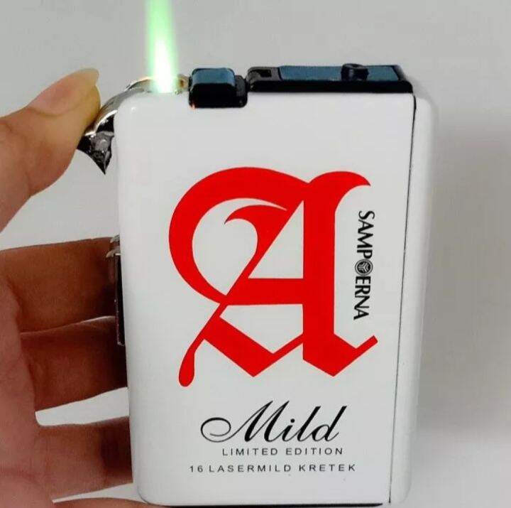 BAYAR DITEMPAT - KOTAK ROKOK PLUS KOREK SAMPOERNA MILD 3454-2, KOTAK ...