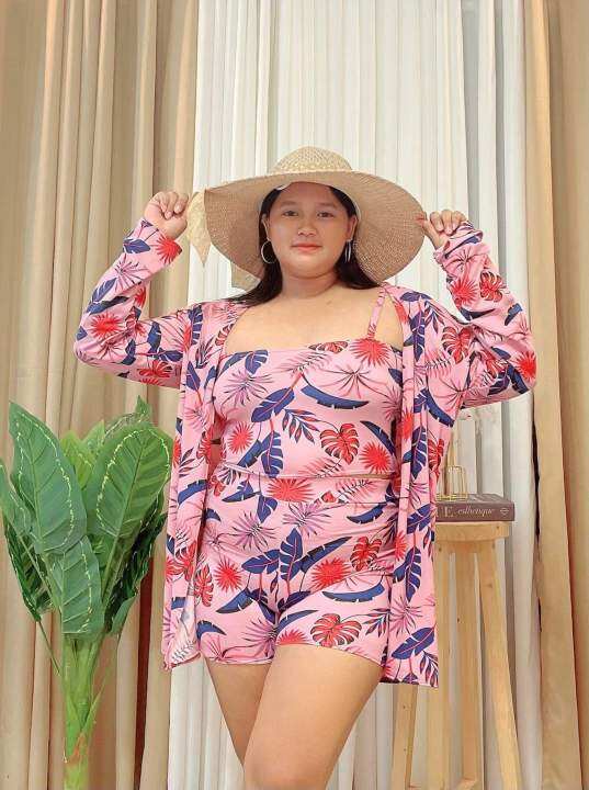 Lamiros.ph: PLUS SIZE WOMENS 3IN1 SUMMERWEAR/ BEACHWEAR TERNO SET ...