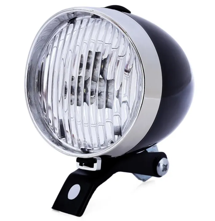 Bicycle Mountain Bike Retro Headlights 3LED Riding Lights Headlights ...