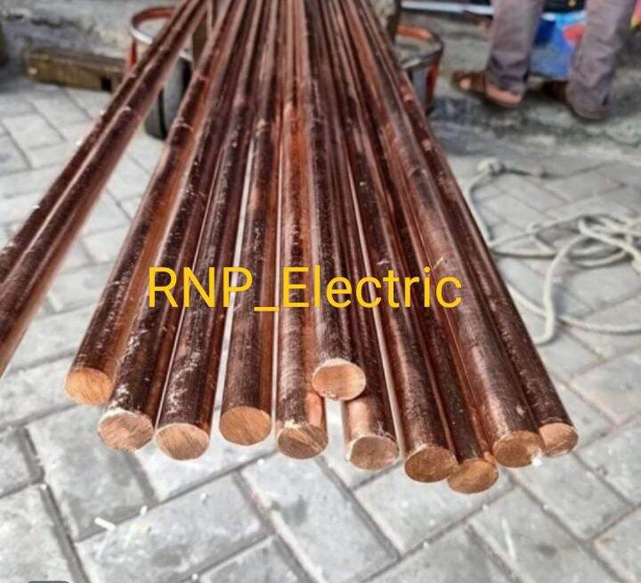 grounding rod stick rod 5/8 atau 16mm untuk rod penangkal petir rumahan ...
