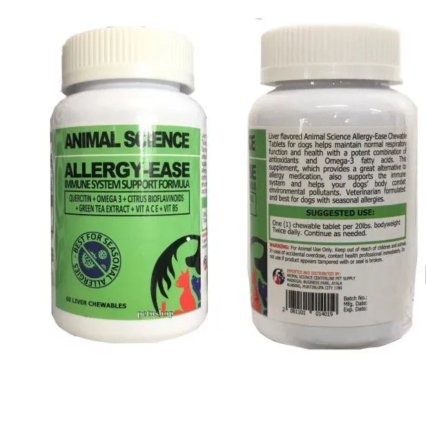 Animal Science Allergy-Ease 60 Chewable | Lazada PH