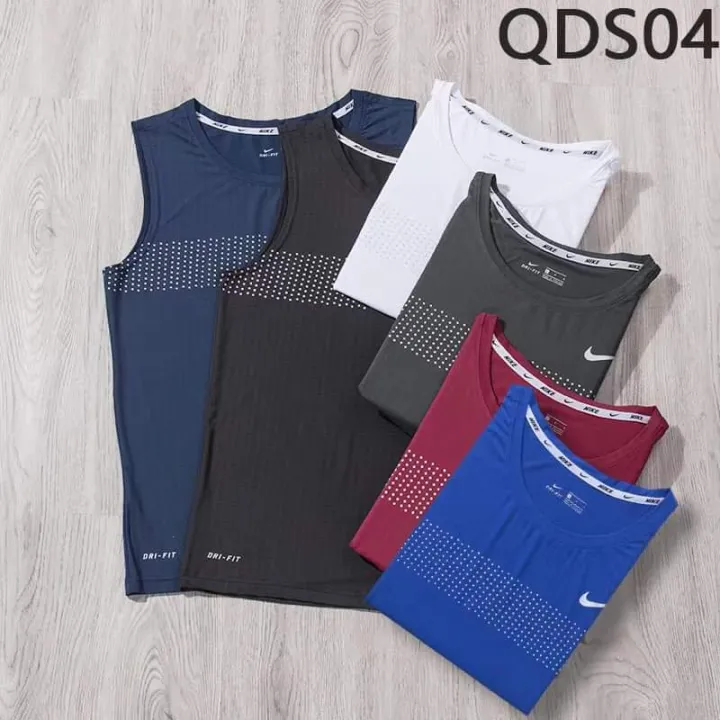 SUNVY08 #QDS04 DRI-FIT MUSCLE CUT SANDO FOR MEN | Lazada PH