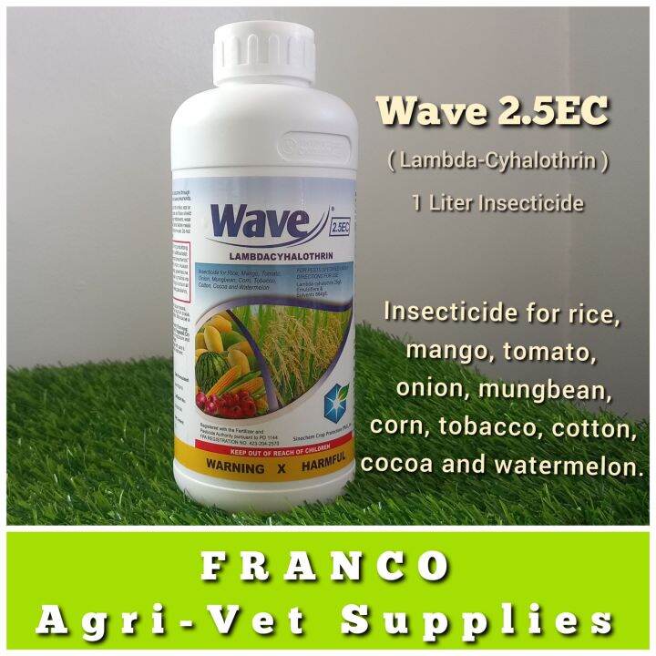Wave 2.5EC ( Lambda-Cyhalothrin ) 1 Liter Insecticide | Lazada PH