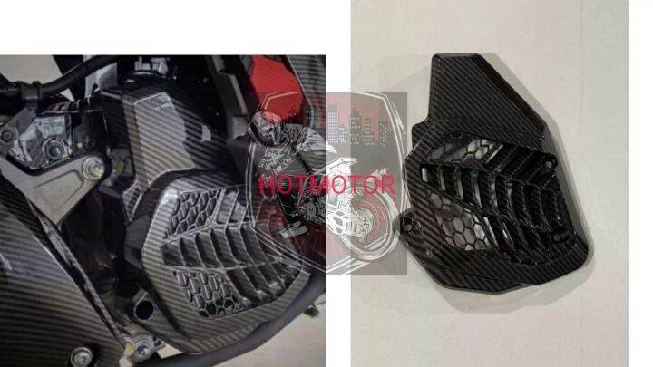 Carbon Radiator Cover Honda Adv 150 Nemo Motif - Adv 150 Motif Radiator ...