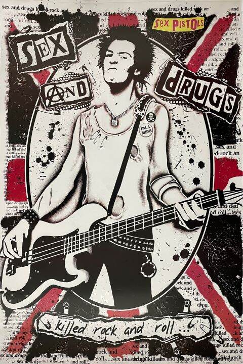 โปสเตอร์วงดนตรี Sex Pistols Th