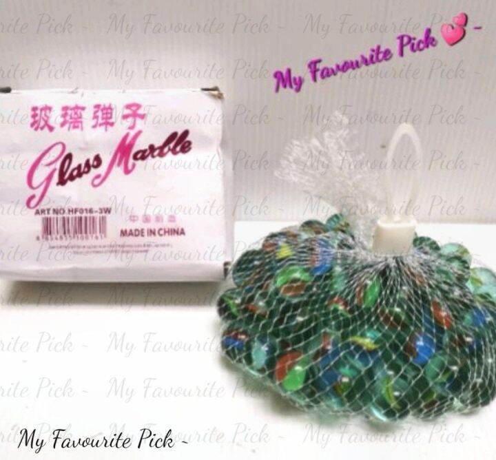 GLASS MARBLE / GULI - GULI KACA 80 pcs + - | Lazada