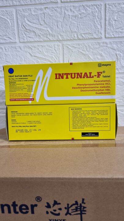 INTUNAL FORTE PERBOX ISI 100 TAB EXP JUL 24 | Lazada Indonesia
