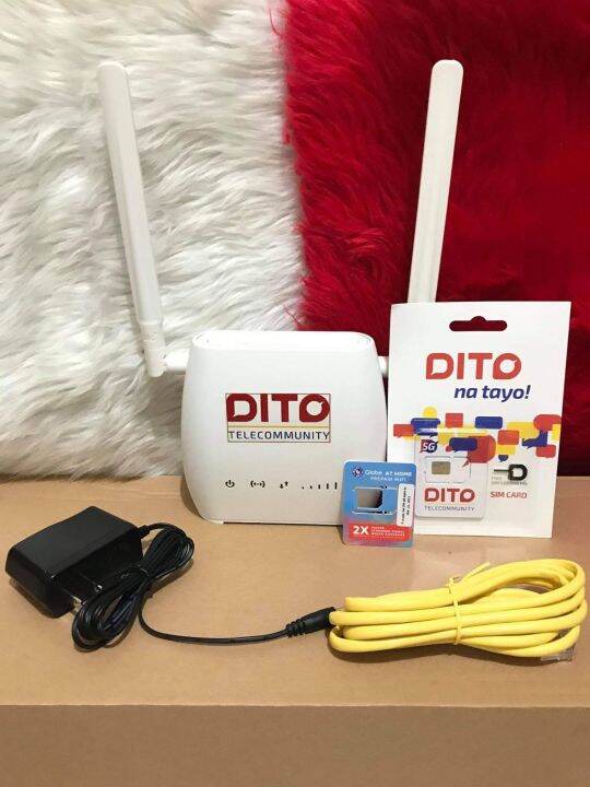 ZLT S10G GLOBE AT HOME DITO SITICKER + DITO SIM CARD | Lazada PH