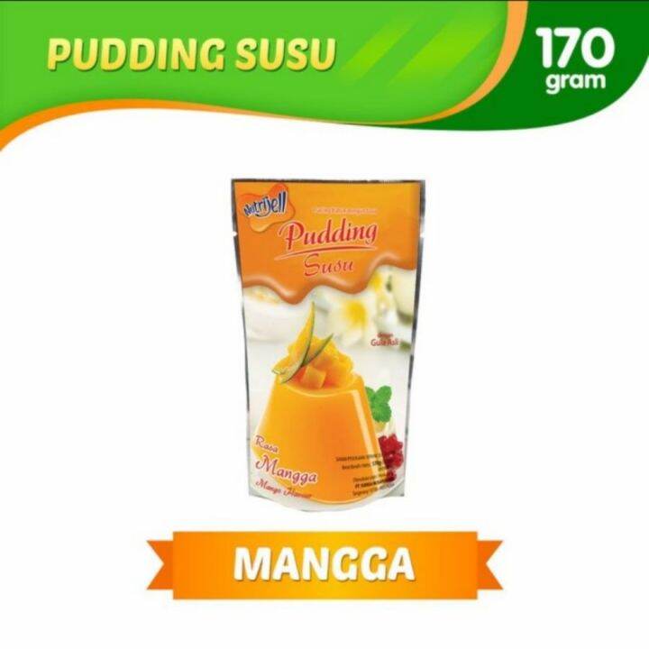 Pudding Susu Mangga Nutrijell | Lazada Indonesia
