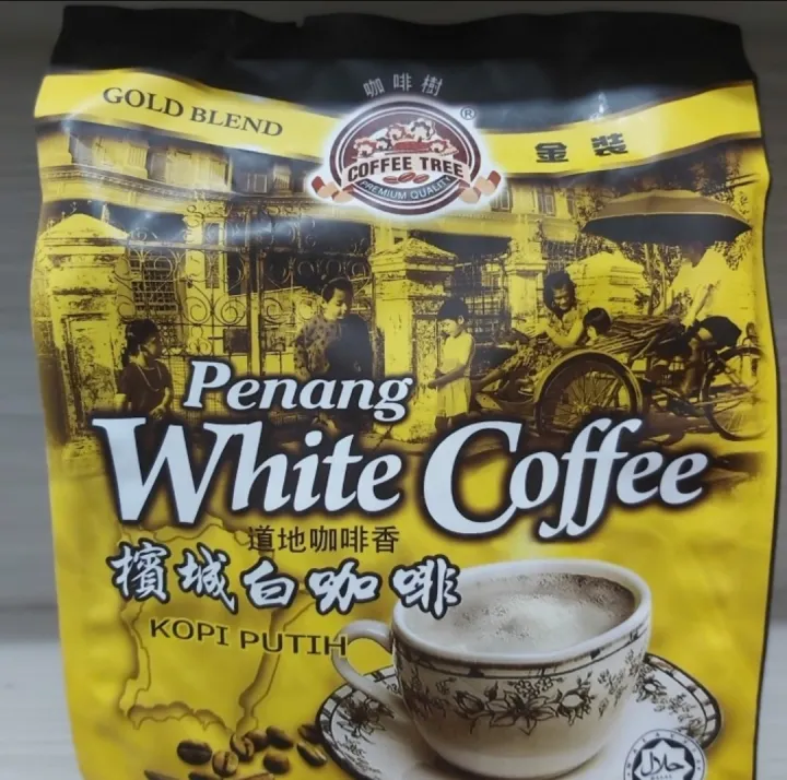 Kopi Putih Penang White Coffee 3in 1 Coffee Tree Malaysia | Lazada ...