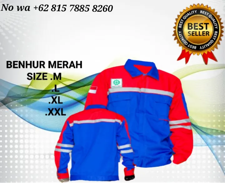 Wearpack safety K3/Pakaian kerja/APD/Baju proyek /Pabrik | Lazada Indonesia