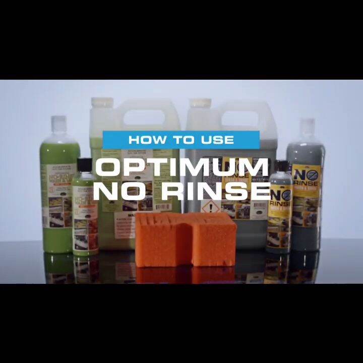 Optimum No Rinse Wash and Shine - 32 oz / 946 ml - ONR Car Wash, New ...