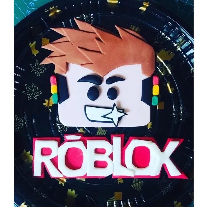 Edible Cake Topper (Roblox) 4” size fondant/pastillas | Lazada PH