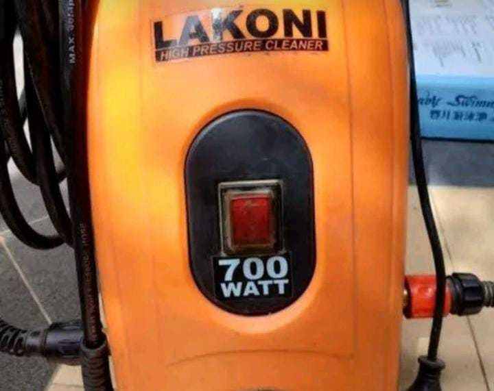 Water Seal Jet Cleaner Lakoni 700 W Daytona 100 Isi 3 Pcs | Lazada ...