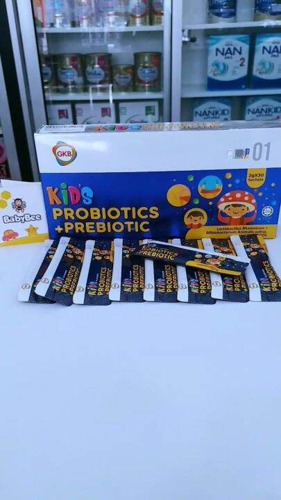 GKBIO • GKB Kid's Probiotic + Prebiotics (30 Sachets) _GKBPP01 Help ...