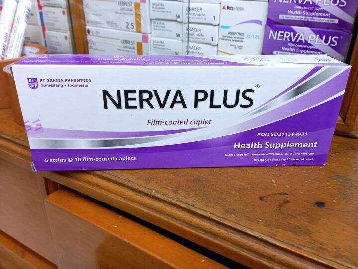 Nerva Plus Box isi 50 Kaplet | Lazada Indonesia