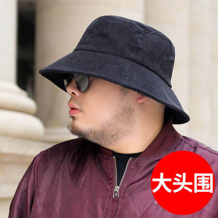 New Style Fisherman Hat Big Head Circumference Men's Spring and Autumn ...