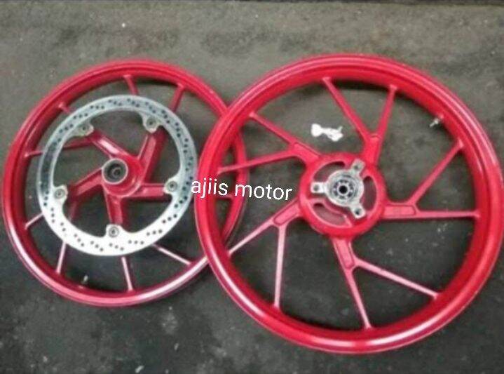 velg pelek racing DEPAN BELAKANG Suzuki Satria Fu original copotan ...