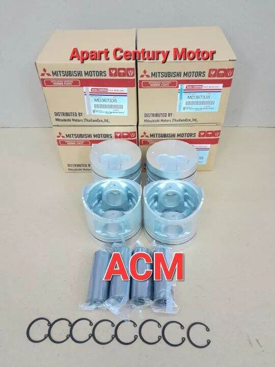 PISTON ASSY MITSUBISHI L300 DIESEL L039 KUDA | Lazada Indonesia