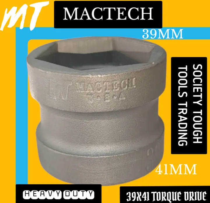 TORQUE DRIVER 39X41 MACTECH USA/ TORQUE DRIVE SOCKET WRENCH 39X41 ...
