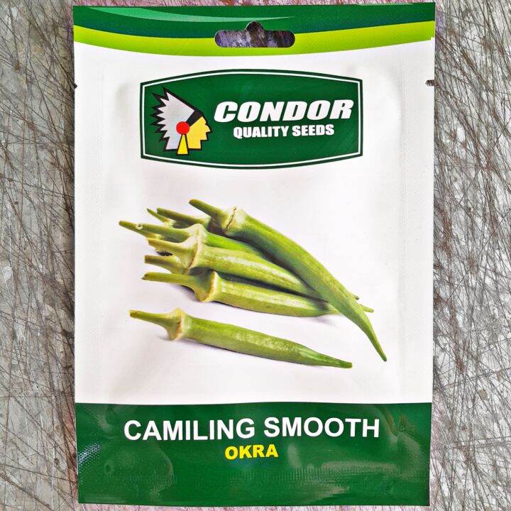 CAMILING SMOOTH OKRA SEEDS (7 GRAMS) by CONDOR | Lazada PH