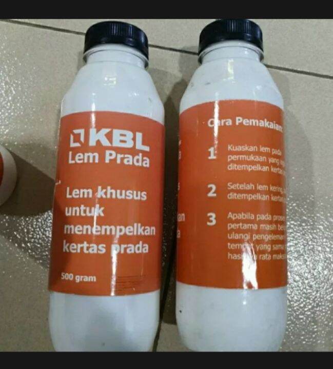 Lem Prada lem khusus untuk menempelkan kertas prada 1 liter | Lazada ...