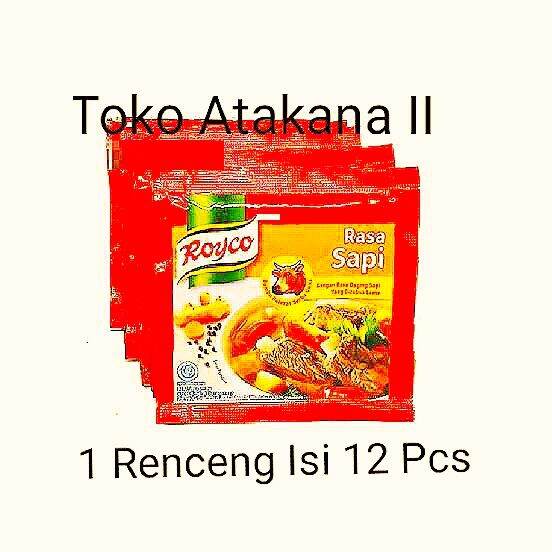 Royco Rasa Sapi 1 Renceng Isi 12 Pcs | Lazada Indonesia