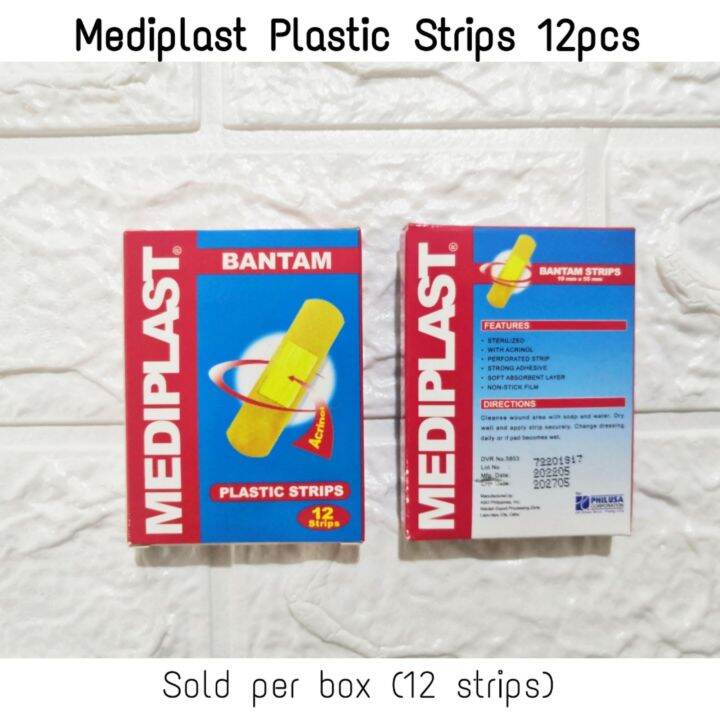 Mediplast Band-Aid Bantam Strips (12 strips) | Lazada PH