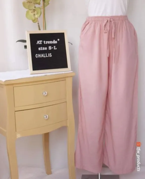CHALLIS SQUARE PANTS FOR WOMEN! | Lazada PH