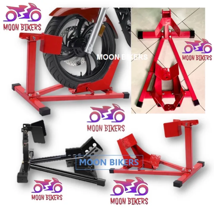 SUPERBIKE / BIG BIKE PADDOCK STAND PARKING FRONT HEAVY DUTY PADDOCK ...
