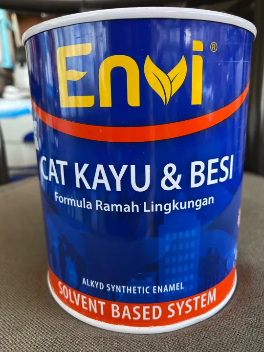 Cat kayu dan besi envi | Lazada Indonesia